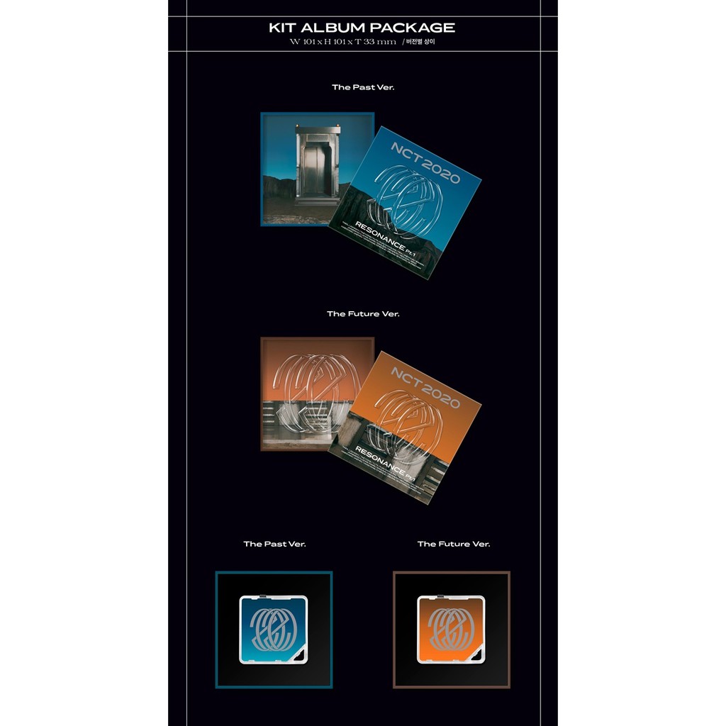 NCT2020 พร้อมส่ง คิโนอัลบั้ม RESONANCE Pt. 1 KIT ALBUM - taehan ...