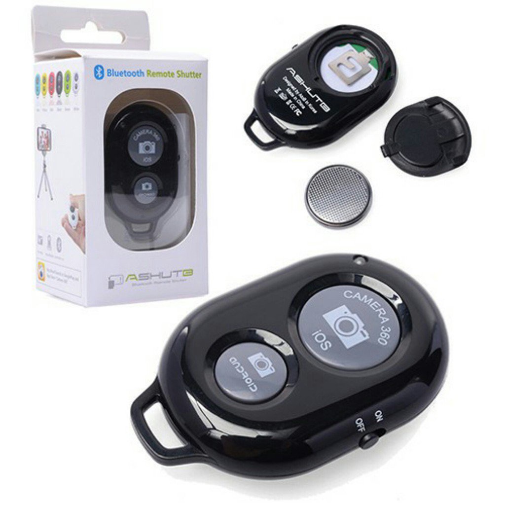 รีโมทถ่ายรูปไร้สาย AB Shutter Bluetooth remote shutter aLvY | Shopee ...