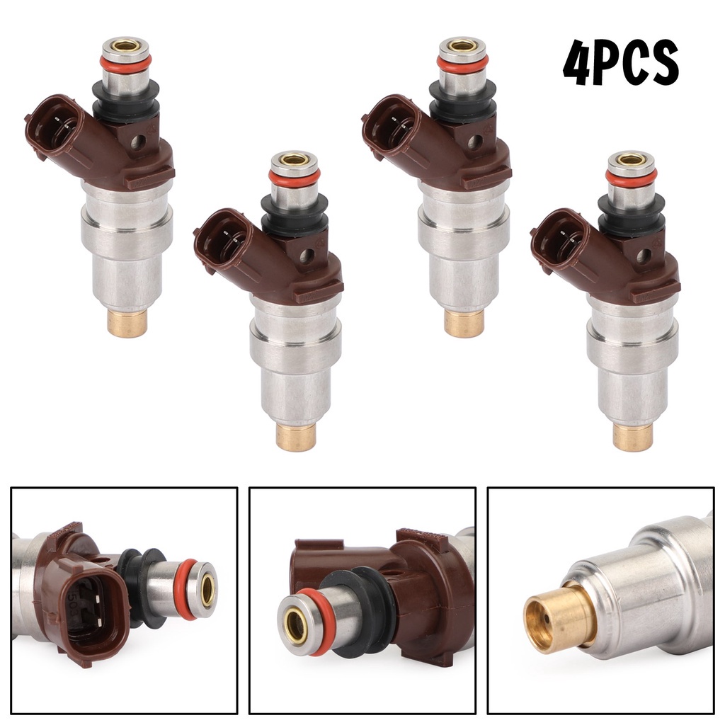 Areyourshop 4 PCS หัวฉีดน้ำมันเชื้อเพลิงสำหรับ Toyota 4Runner Tacoma ...