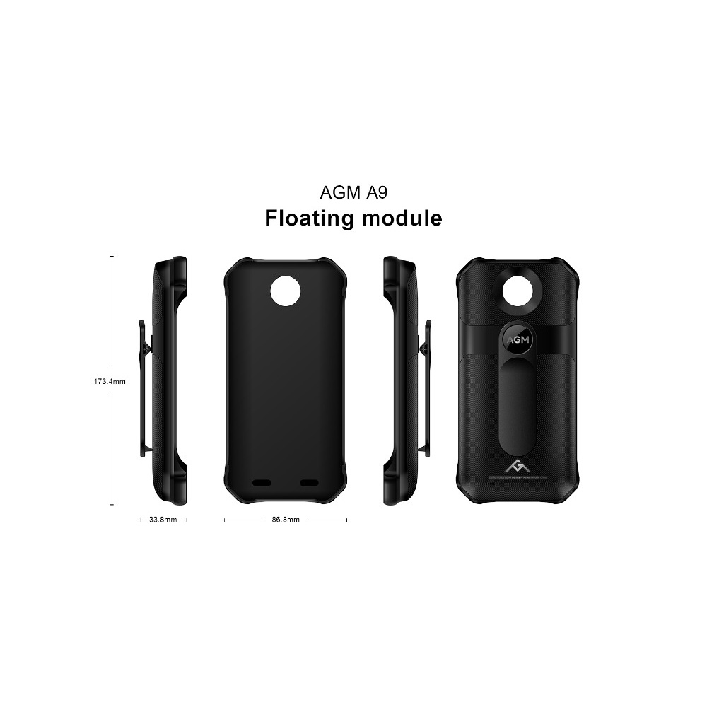 Roson Floating Module Back Cover For AGM A9 Waterproof Case for AGM A9 ...