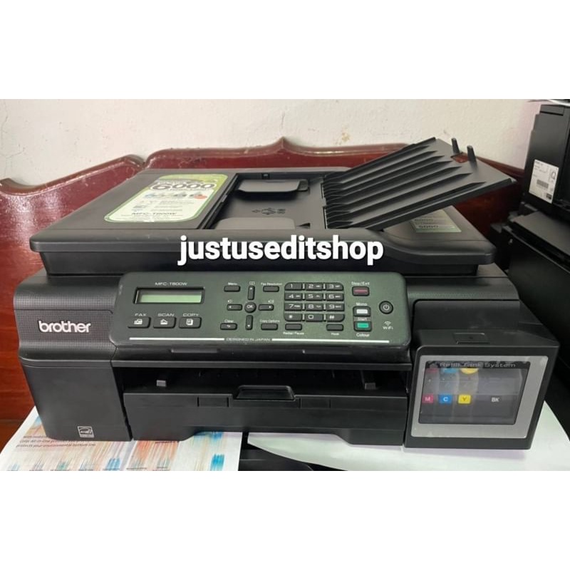 มัลติฟังก์ชั่นอิงค์เจ็ท Brother MFC-T800W Print Scan Copy Fax เชื่อมต่อ ...