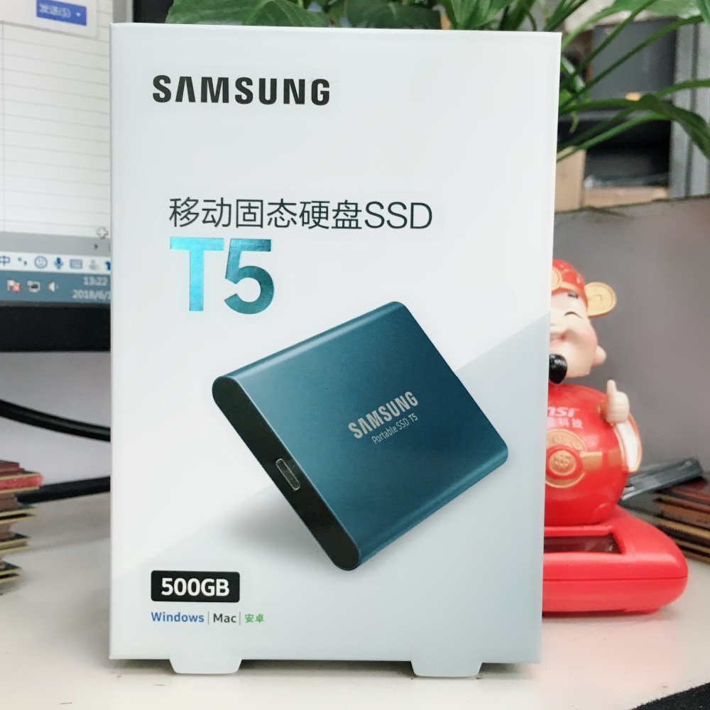 Samsung PC Portable T5 SSD 250GB 500GB External Solid State Drives USB ...