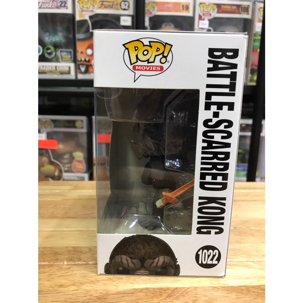 ( Damaged Box) Funko POP - Movies - Godzilla VS Kong - Battle-Scarred ...