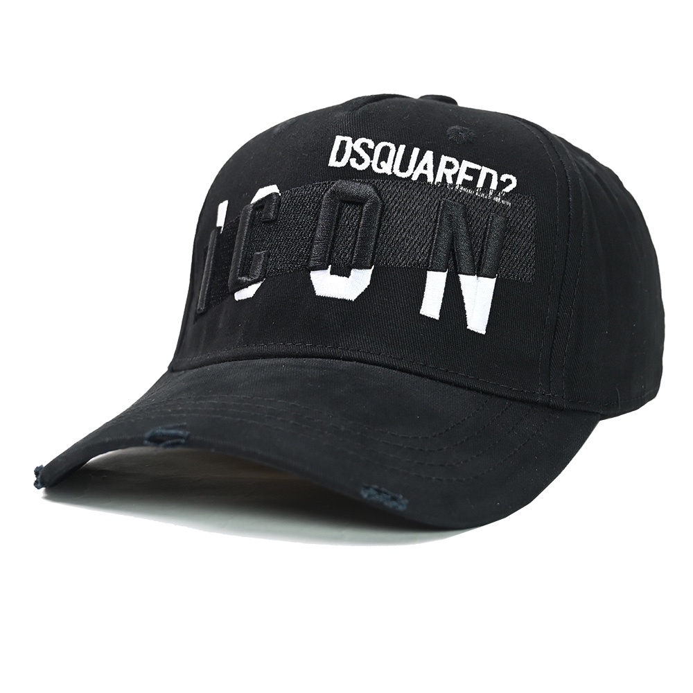 000 คนดูDsquared2 baseball cap original quality women men letter black ...