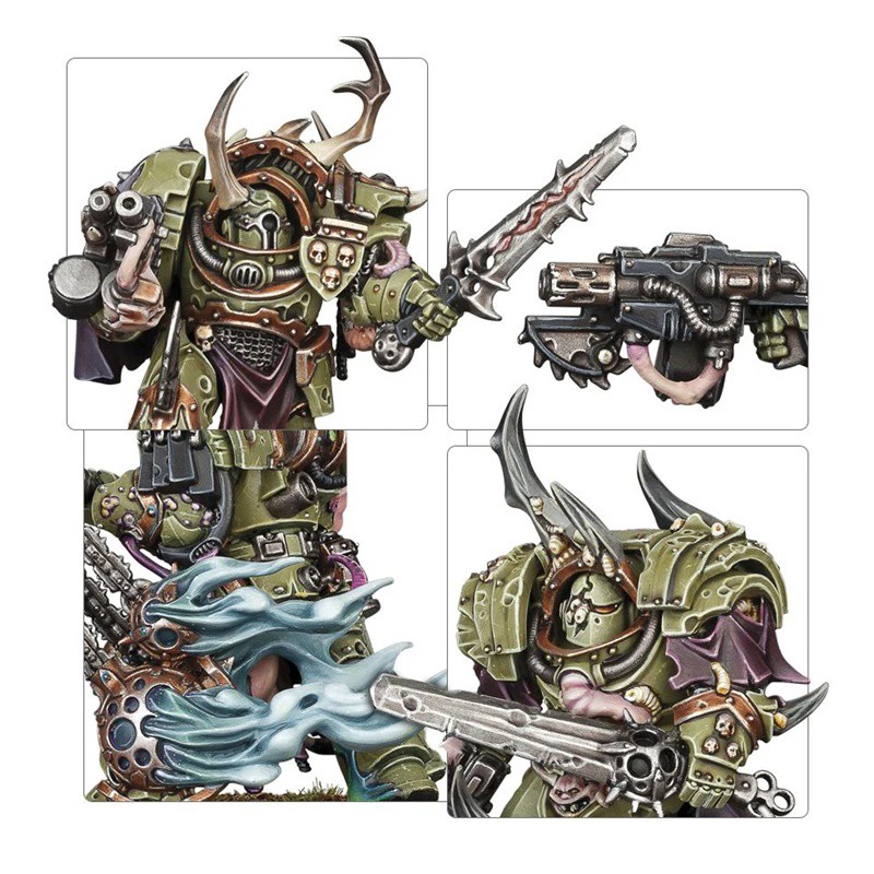 200Aพร้อมส่งWARHAMMER WARHAMMER 40K DEATH GUARD BLIGHTLORD TERMINATORS ...