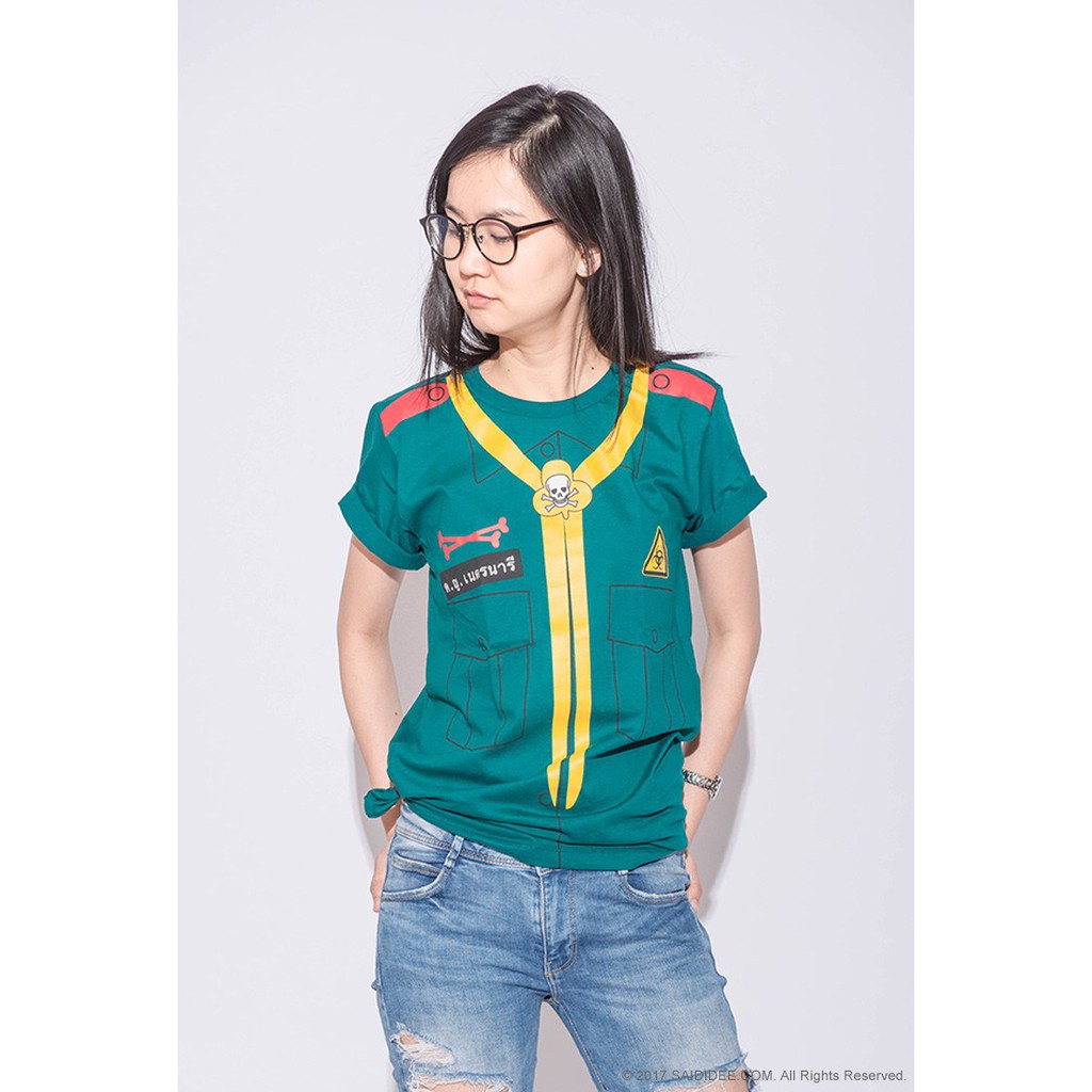 เสื้อยืดเนตรนารี-SAI-DI-DEE | Shopee Thailand