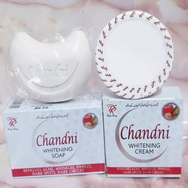 Chandni Cream + Chandi Soap 100% Original From Pakistan | Shopee Thailand