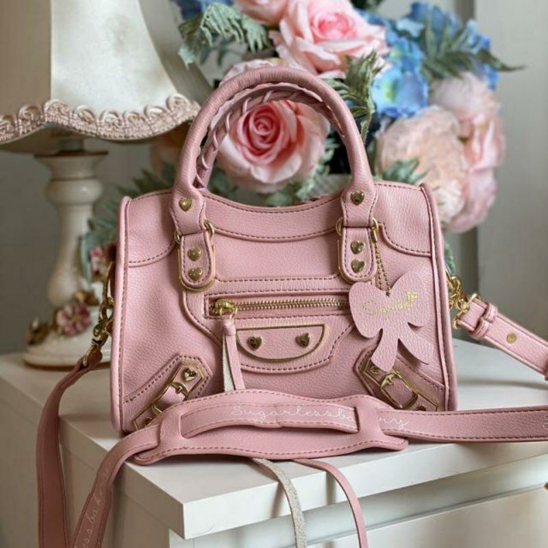 (ส่งต่อเหมือนใหม่) Sugar BA Signature PU leather จาก sugarlessbakery ...