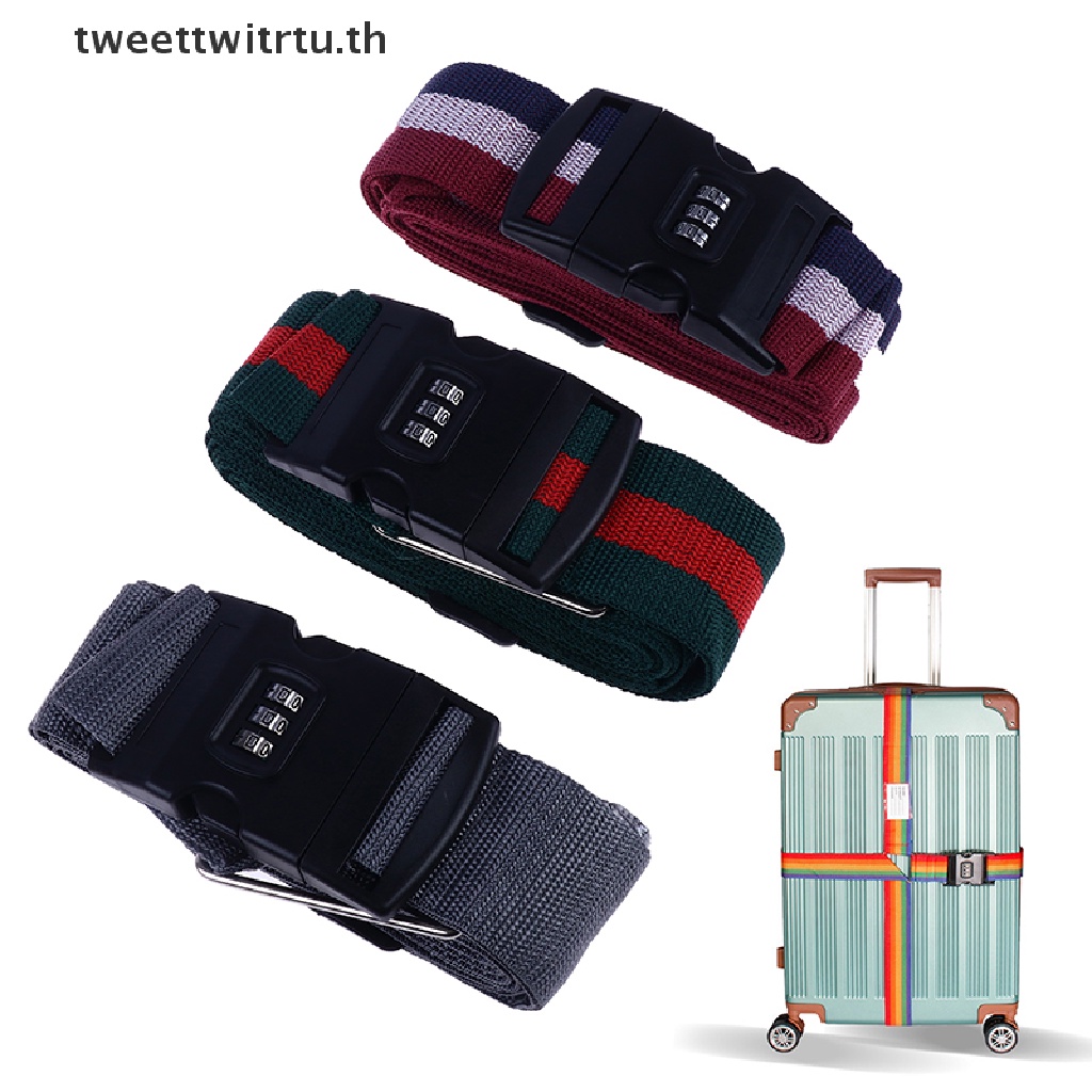 Trtu สายคล้องกระเป๋าเดินทาง แบบใส่รหัสผ่าน ปรับได้ - tweettwitrtu.th ...