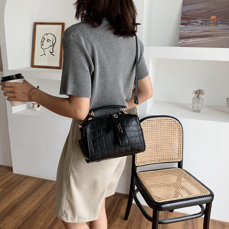 Lina Texture กระเป๋าสะพายไหล่ อินเทรนด์ แฟชั่นเกาหลี สําหรับผู้หญิง ...