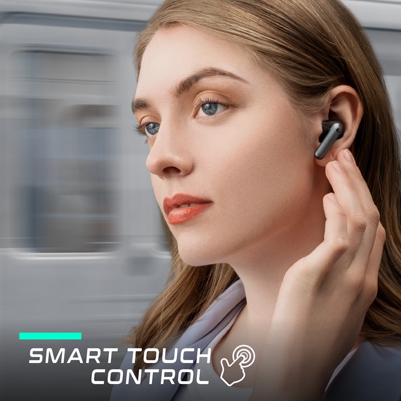 ประกันศูนย์1ปี ELEVOC CLEAR ANC ENC Bluetooth 5.0 มีไมค์ตัดเสียงที่ดีที่สุดในโลก ...