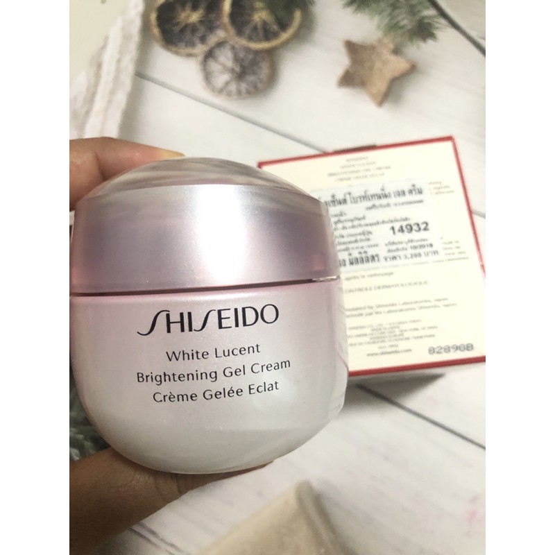Shiseido White Lucent Brightening Gel Cream 50 mL. - zaiwanlapa - ThaiPick