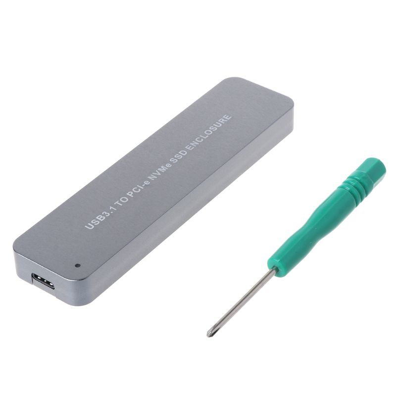 Ngff Enclosure Hdd Case M . 2 Pcie Nvme Ssd To Usb 3 . 1 Type - C กล่องอะแดปเตอร์แปลง Hdd ...