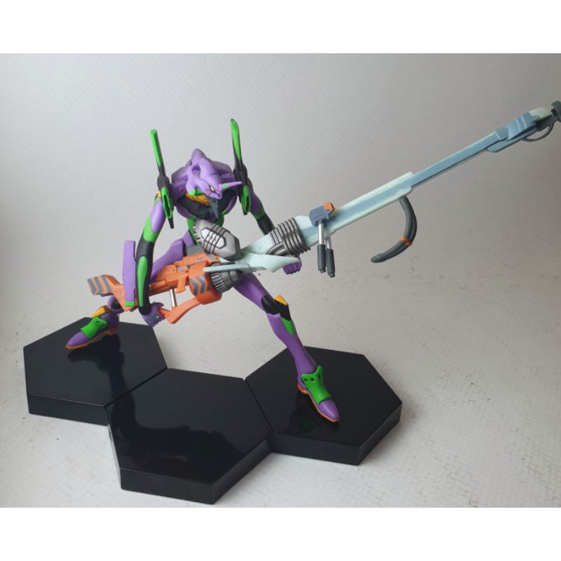 สินค้ามือสอง EVANGELION High Grade Figure EVA-01 VS 6th Angel ...