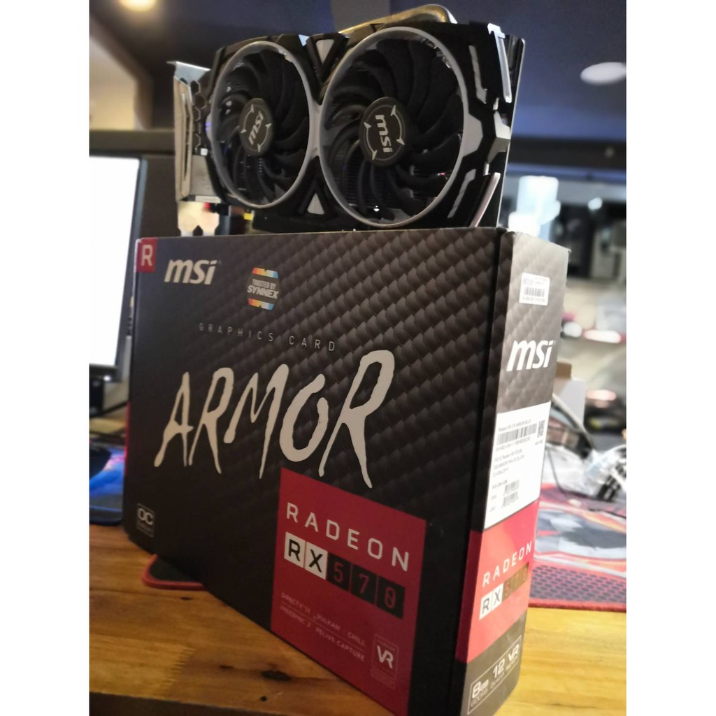 8GB GDDR5 AMD RX570 MSI ARMOR OC - k.computer - ThaiPick