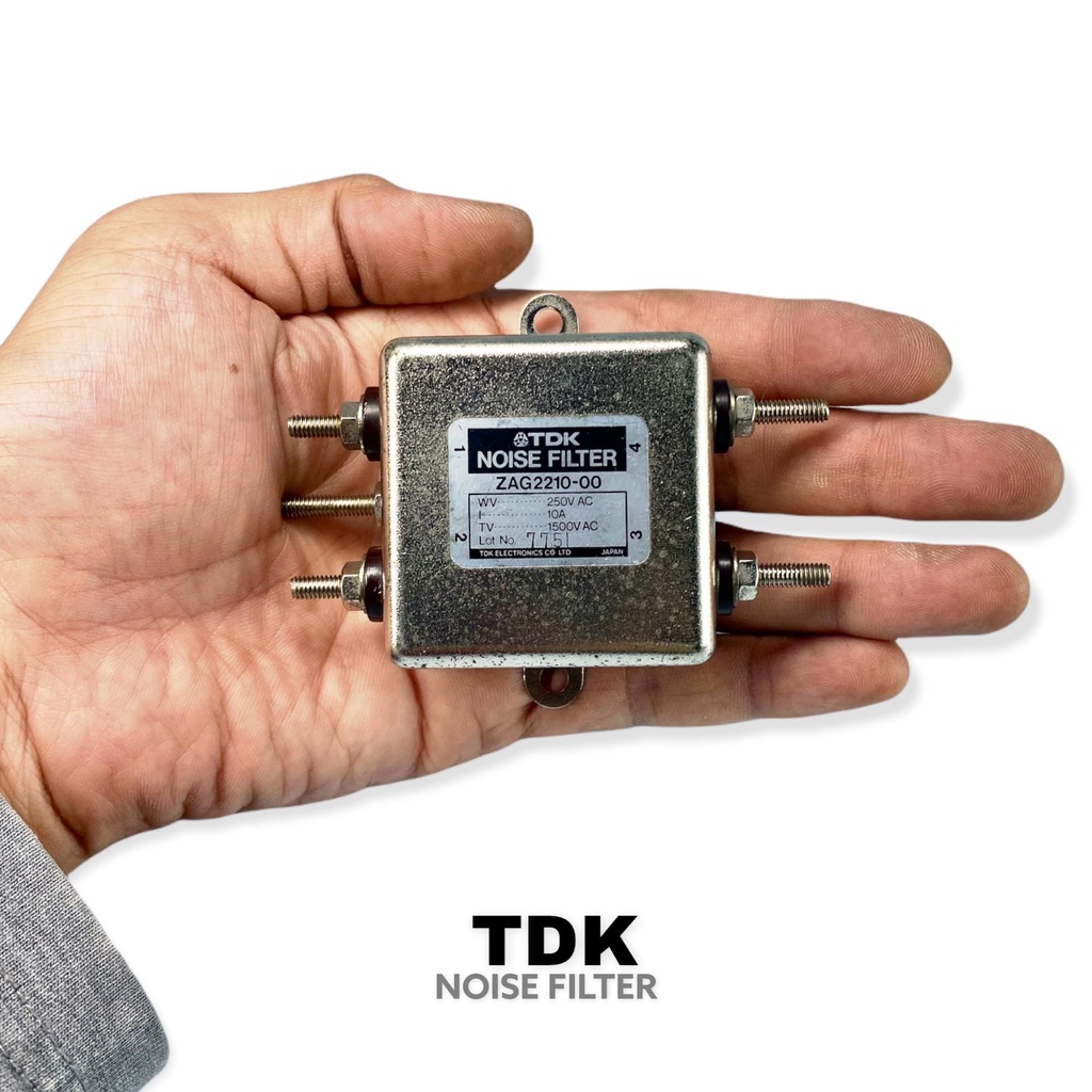 TDK Noise Filter 250Vac 10A ZAG2210-00 Japan (Out stock) - c2h.electronic - ThaiPick