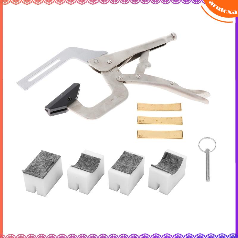 Fret Press Tool for Guitar and Bass with fret press insert Electric Guitar Repair Tool - arutoxa ...