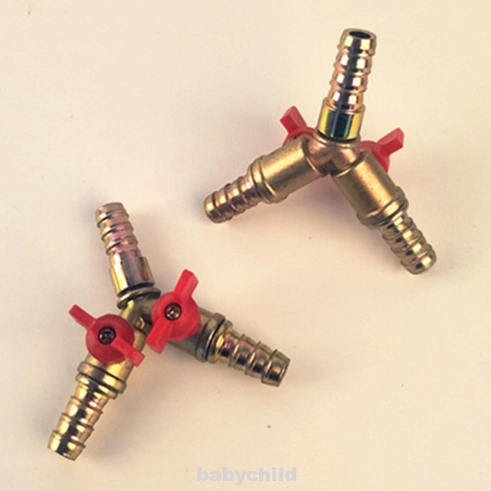 Ball Valve 3-Way Fuel Gas Oil Shut Off Brass High Pressure Resistant ...