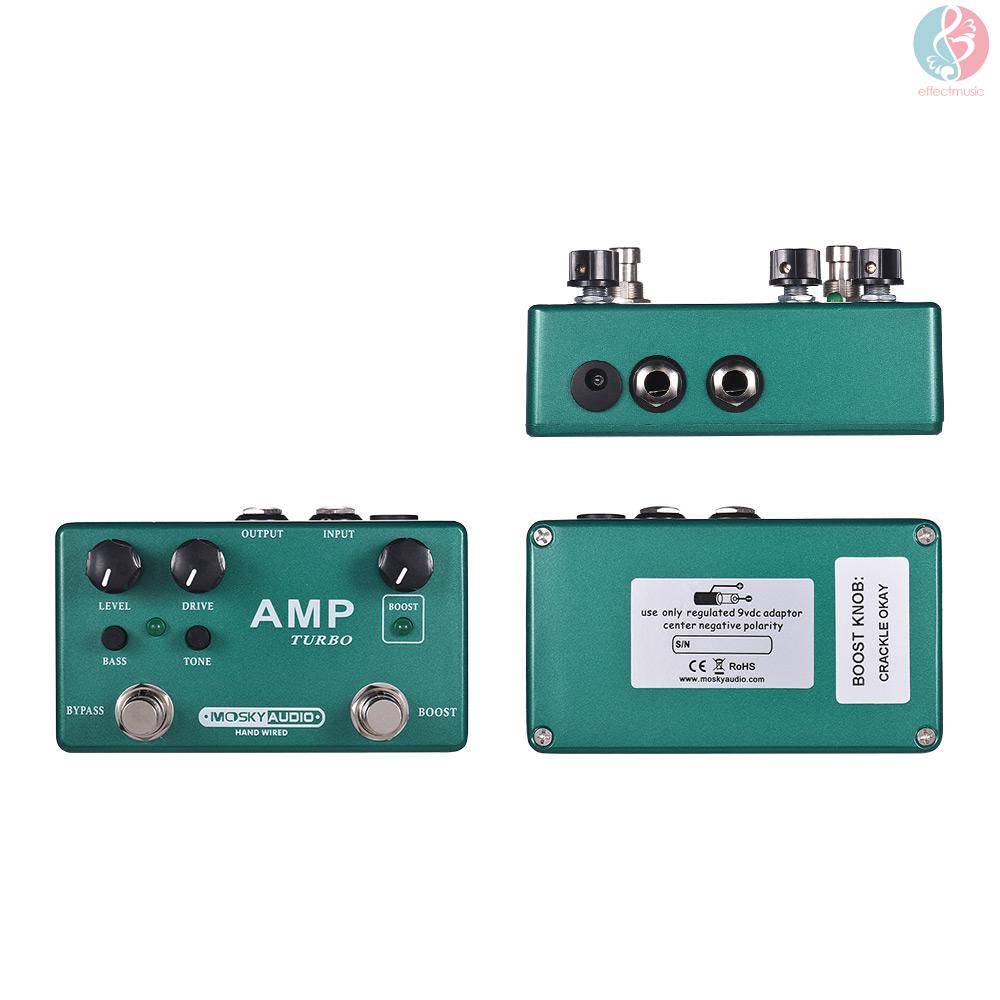 Mosky Amp Turbo 2-in-1 บูสกีตาร์เอฟเฟค เอฟเฟคกีตาร์ เอฟเฟคโลหะคลาสสิก ...