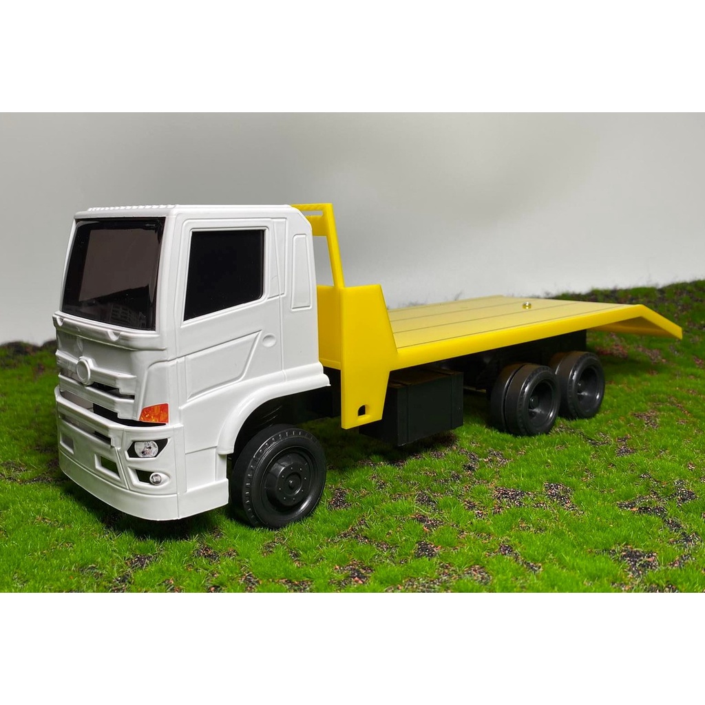 โมเดลรถ 10 ล้อ รถย้ายรถขุดจำลอง 124 รถบรรทุกหม่ำโมเดลรถเทรนเลอร์ ของ ...