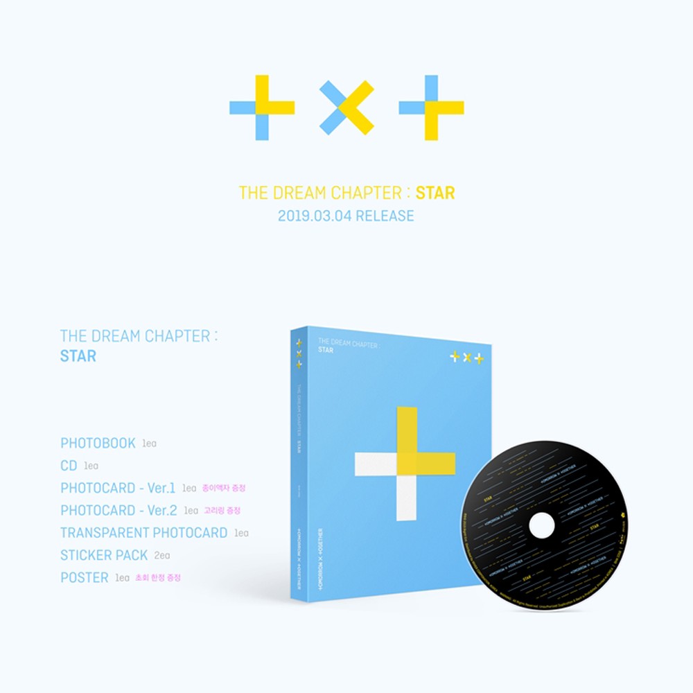 TOMORROW X TOGETHER TXT Debut Album The Dream Chapter: Star yI5IAA0AXA ...