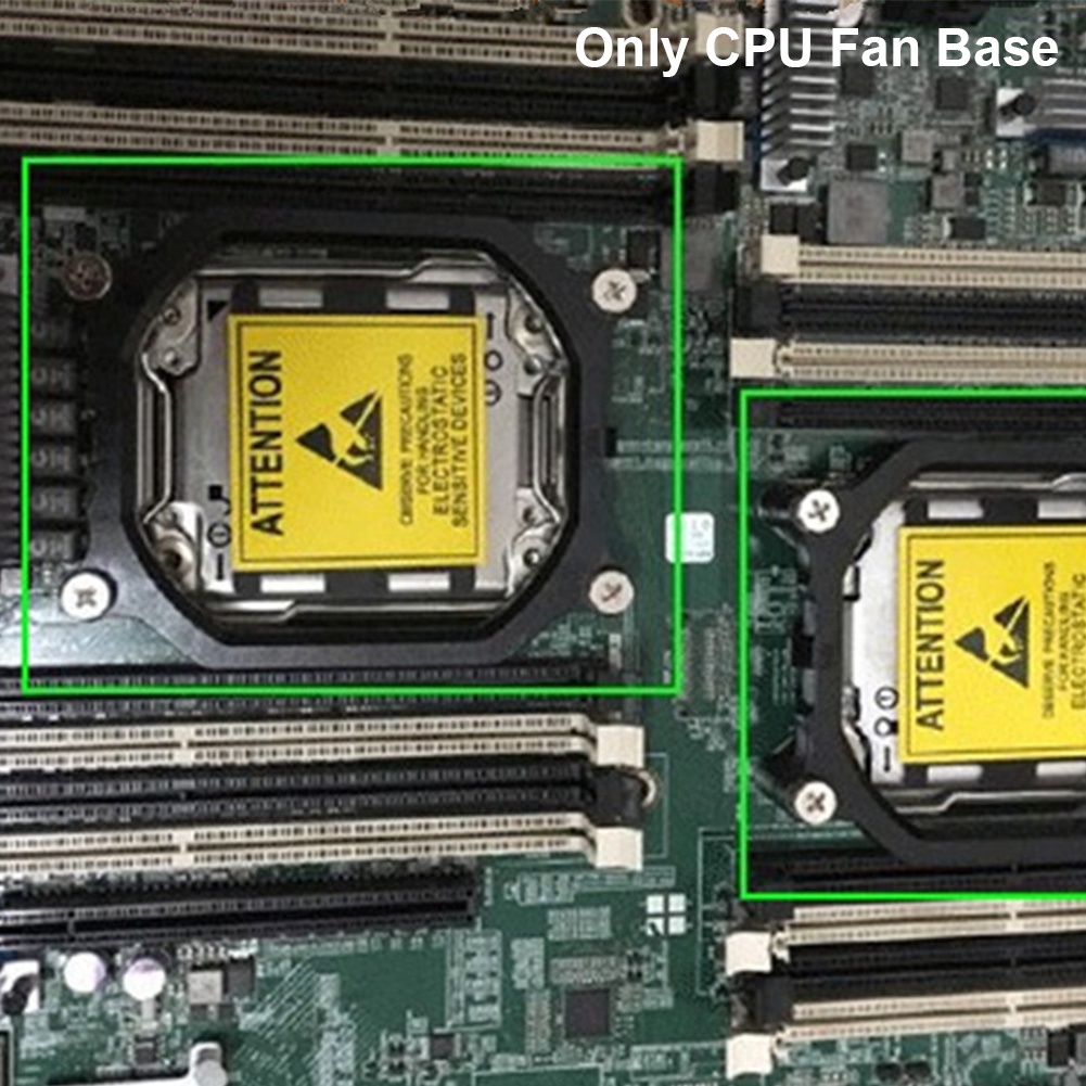 ตัวยึดพัดลม CPU พลาสติก กระจายความร้อน แบบมืออาชีพ มั่นคง สําหรับ Intel ...