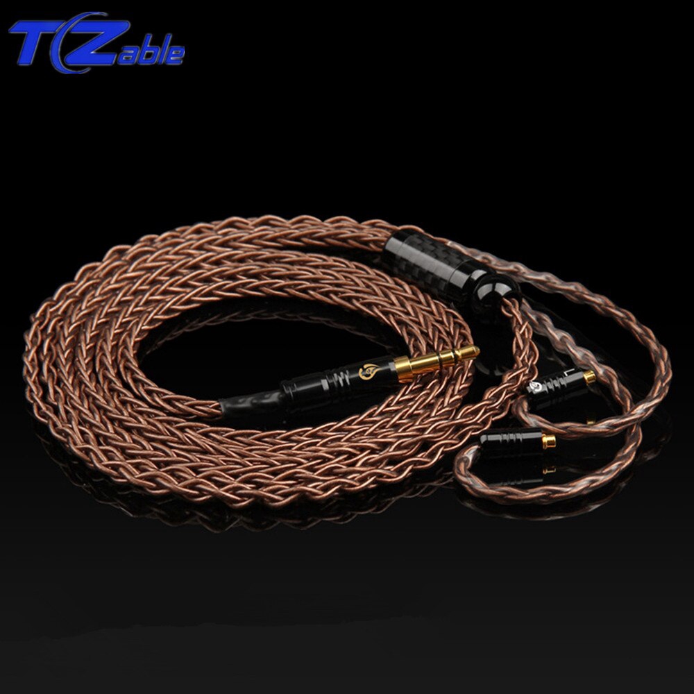 สายหูฟังHifi สายเคเบิ้ล 4 . 4 . 3 . 5 มม . Diy Mmcx 8 Core 0 . 78 2 Pin Aux - yshemary.th - ThaiPick