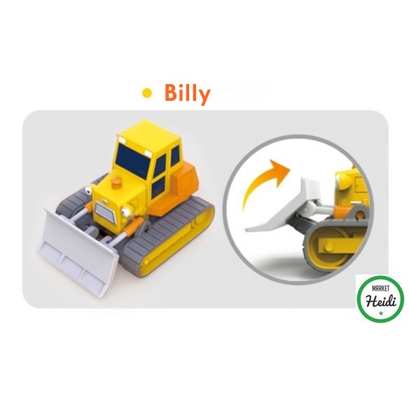 TAYOKOREA Tayo the little bus Set 3 Chris Speed Rubby Billy toys ...