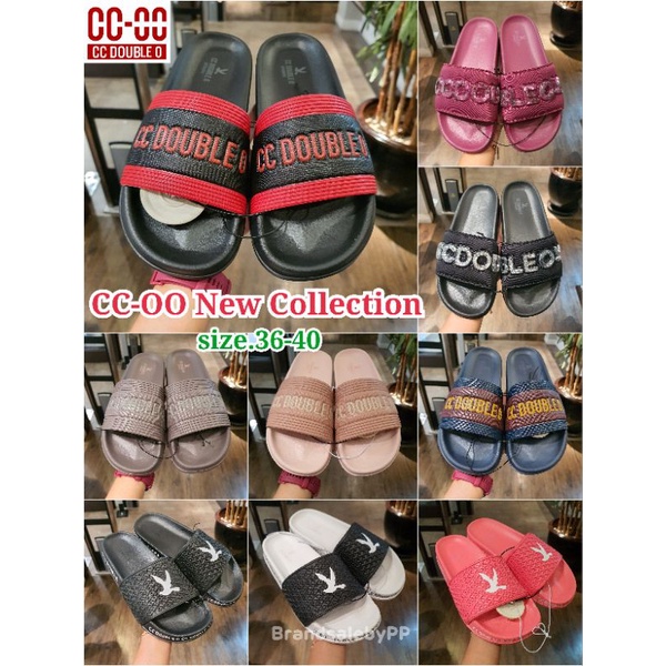 cc-ooแท้100รองเท้าแตะ cc-oo คอลใหม่ ไซส์36-40 แถมถุงช็อป - brandsalebypp - ThaiPick