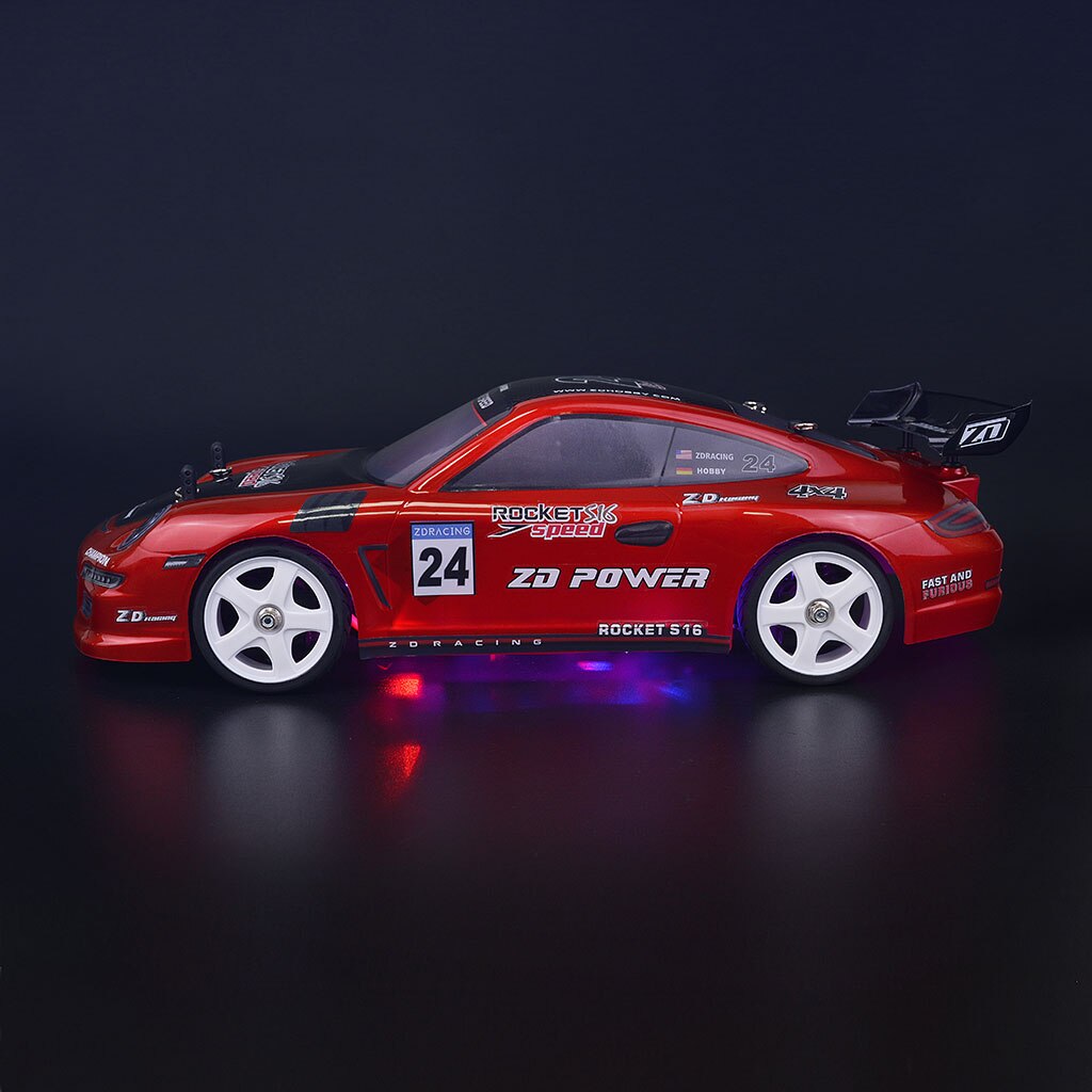 ZD Racing 1/16 2.4G 4WD Racing ROCKET hollow design S16 Brushless Flat ...