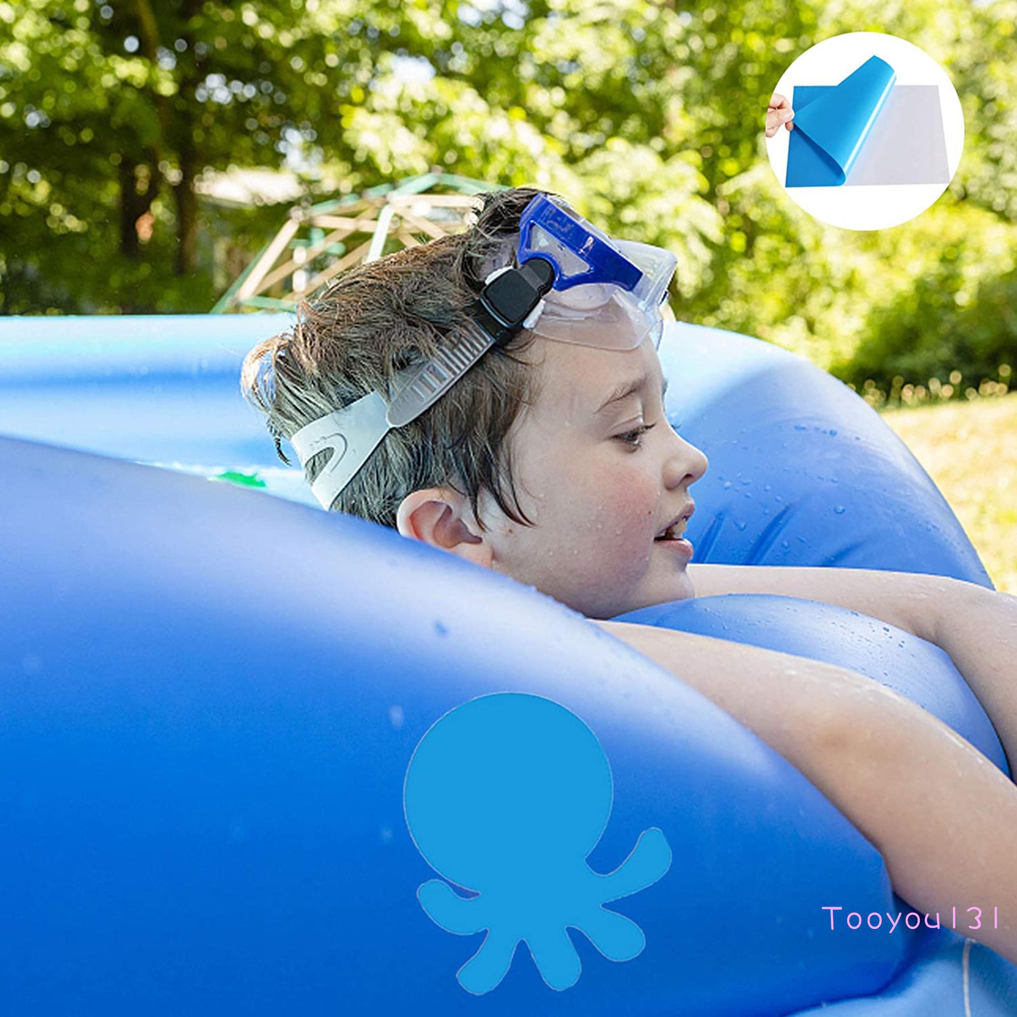 TY-Pool Repair Patch, Self Adhesive Sticker, Square Inflatable Boat ...