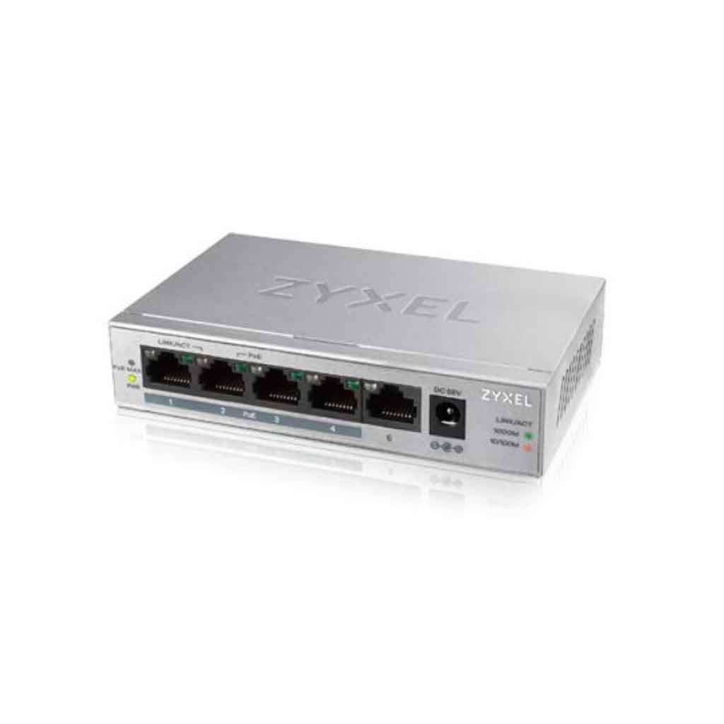 Zyxel SWITCH ROUTER GS1005HP Model GS1005HP - 97yzmt1gmz - ThaiPick