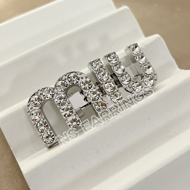 NS.EARRINGS NS458 - CRYSTALS -EMBELLISHED BRASS HAIR CLIP - ns.earrings ...