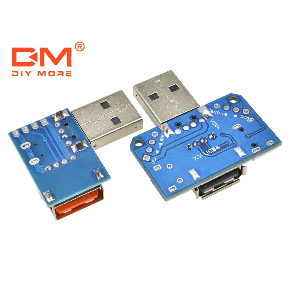 DIYMORE 5V USB Head Switchboard USB ชายหญิงกับ Type-c ถึง Micro USB ถึง ...