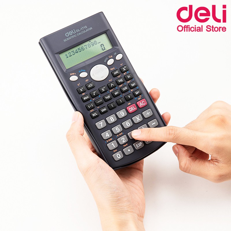 Deli 1710 Scientific Calculator เครื่องคิดเลขวิทยาศาสตร์ 12หลัก 240ฟังก ...