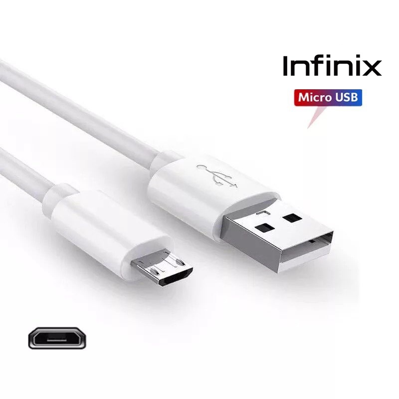 สายชาร์จ มือถือ ยี่ห้อ Infinix Max 2A ของแท้ Micro usb สายยาว 1 เมตร ...