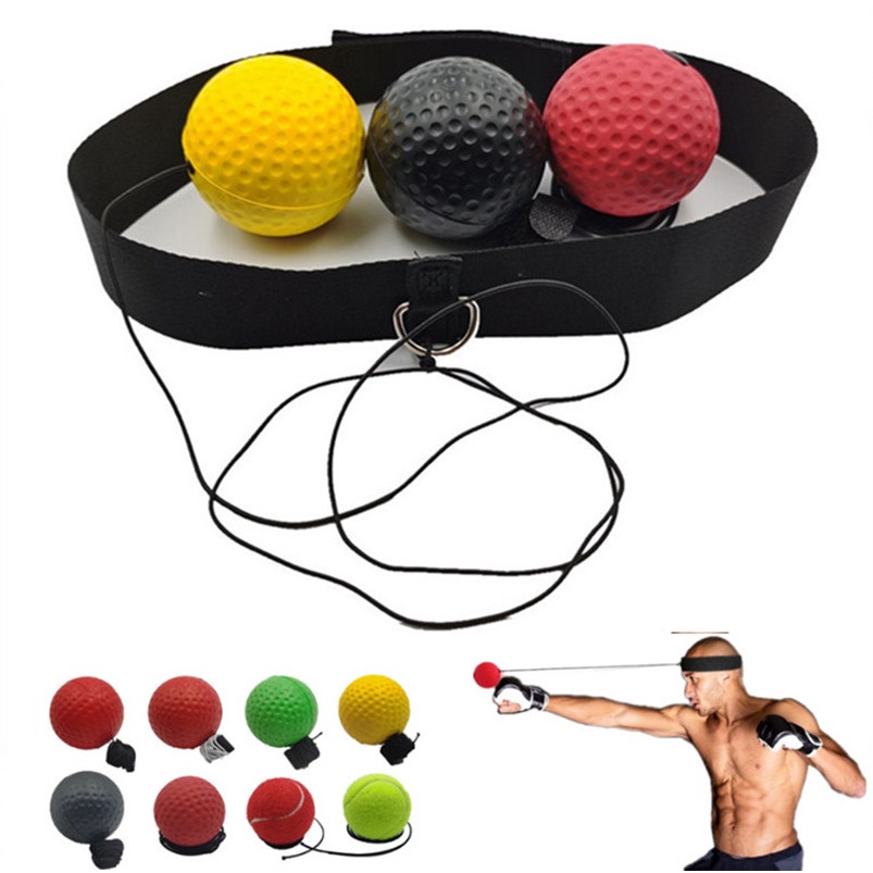 มวยBoxing Seed Balls Headmounted U unch Ball MMA Sanda Training Hand ...
