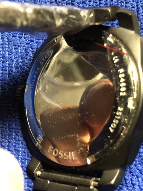 Fossil FS4682 black chronograph new original100 - jorn64 - ThaiPick