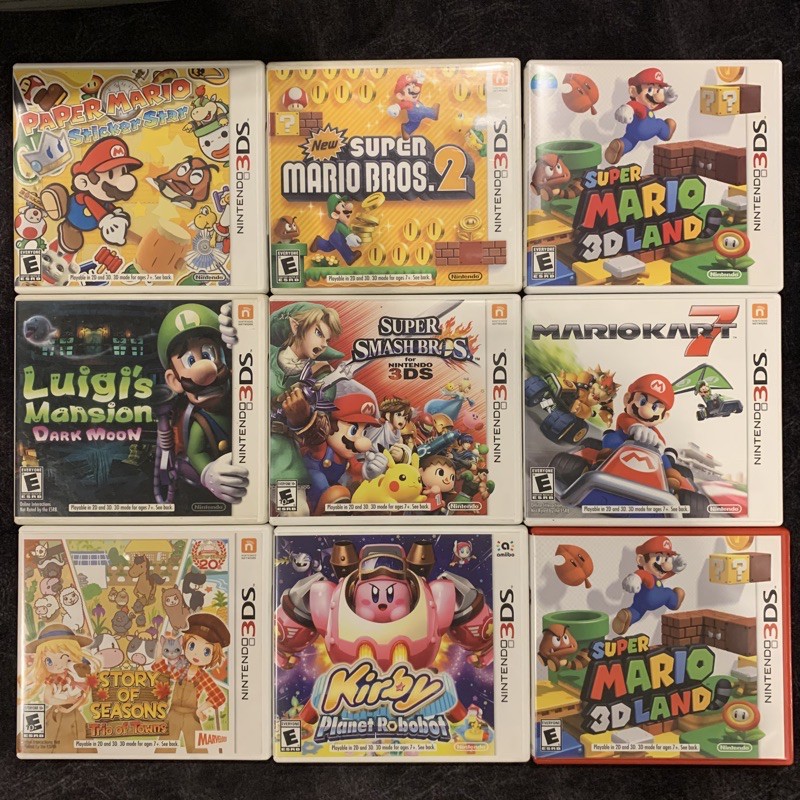 แผ่นเกม Nintendo 3DS (US) | Shopee Thailand