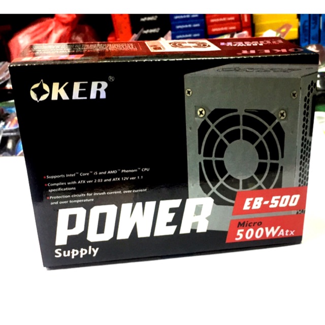 Oker eb -500 Power supply 500 w mini | Shopee Thailand
