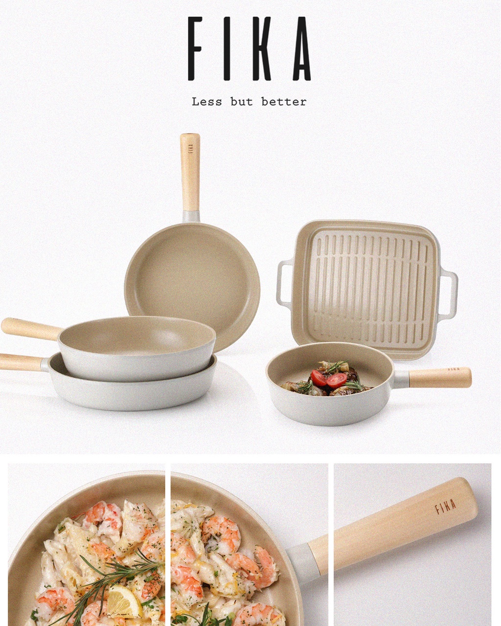 Neoflam FIKA SET ชุดเซตเครื่องครัวกระทะ หม้อ จากเกาหลี มีให้เลือก 4 เซต ...