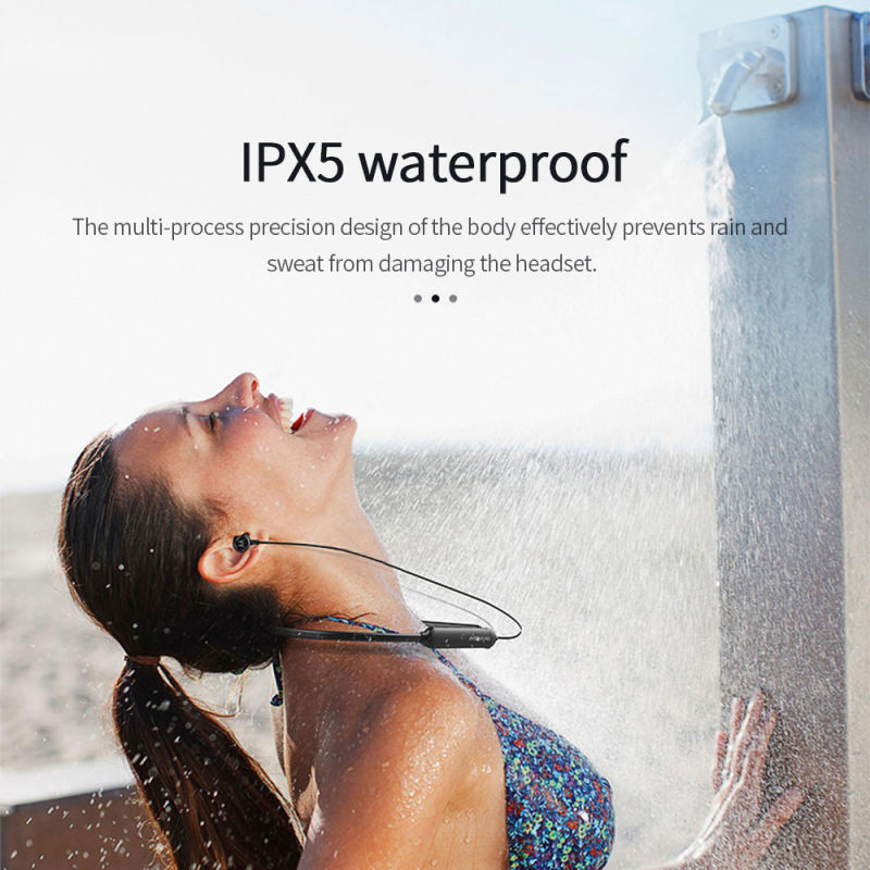 AIMI หูฟังบลูทูธไร้สาย กันน้ำ ฟังเพลงต่อเนื่อง10ชั่วโมง โลหะ6มิติ แบตเต ...