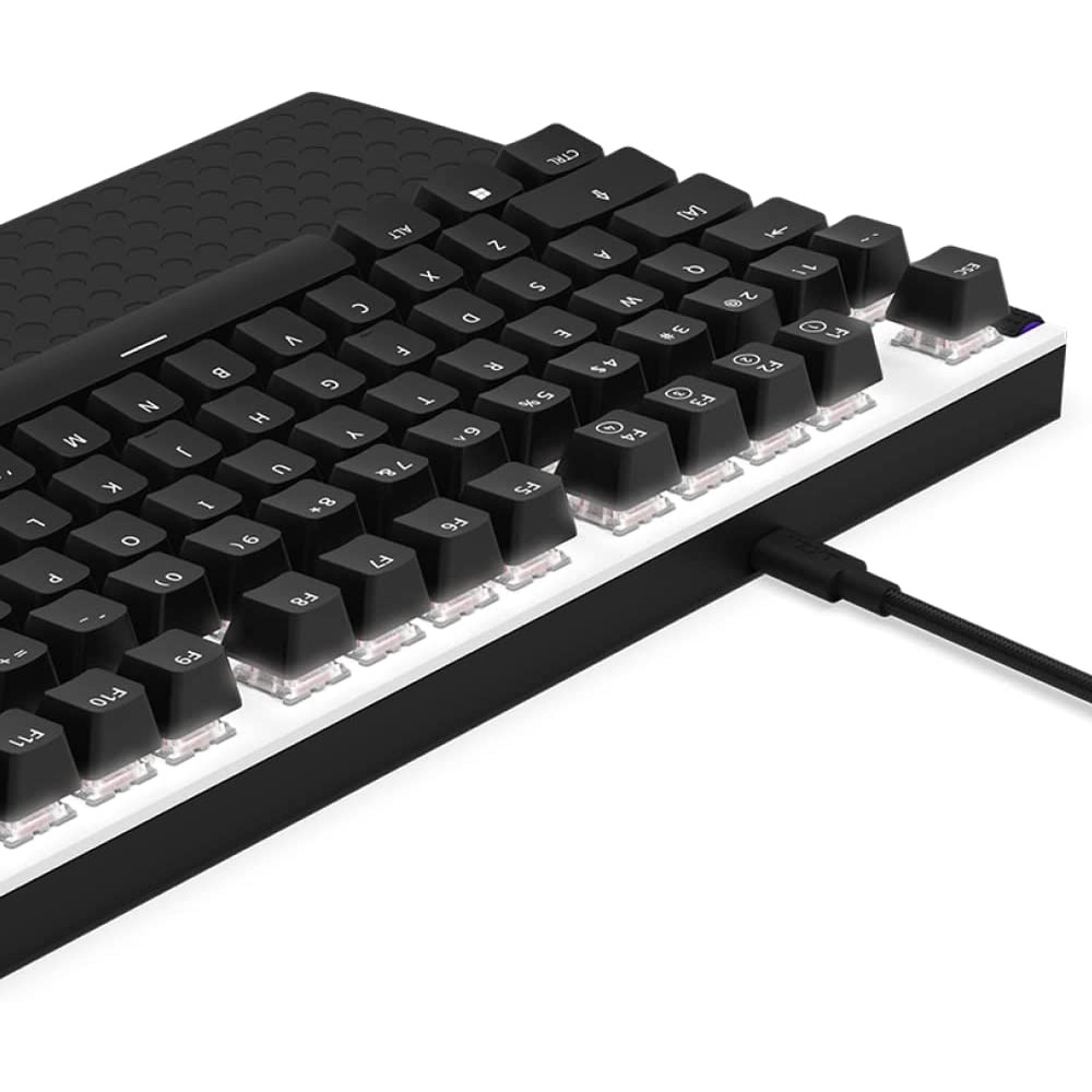 (US) NZXT Function Tenkeyless PC Gaming Mechanical Keyboard Warranty 2 ...