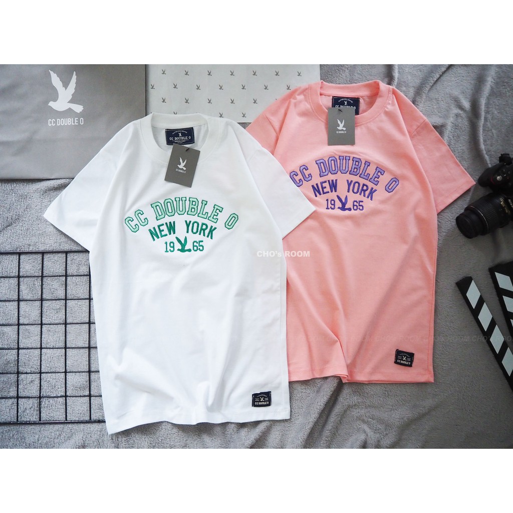New Fabric Cotton Detai CCOO เสื้อยืดสีหวาน งานปักงานป้าย ์NO.48 ...
