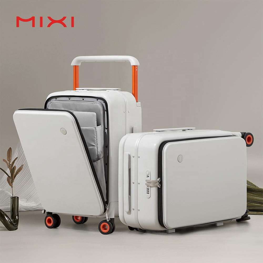 กระเป๋าเดินทางMixi luxury latest designed aluminum silent wheel trolley ...
