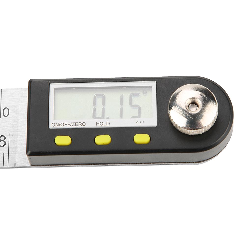 สินค้าพร้อมส่ง0-200mm Stainless Steel Electronic Protractor Digital ...