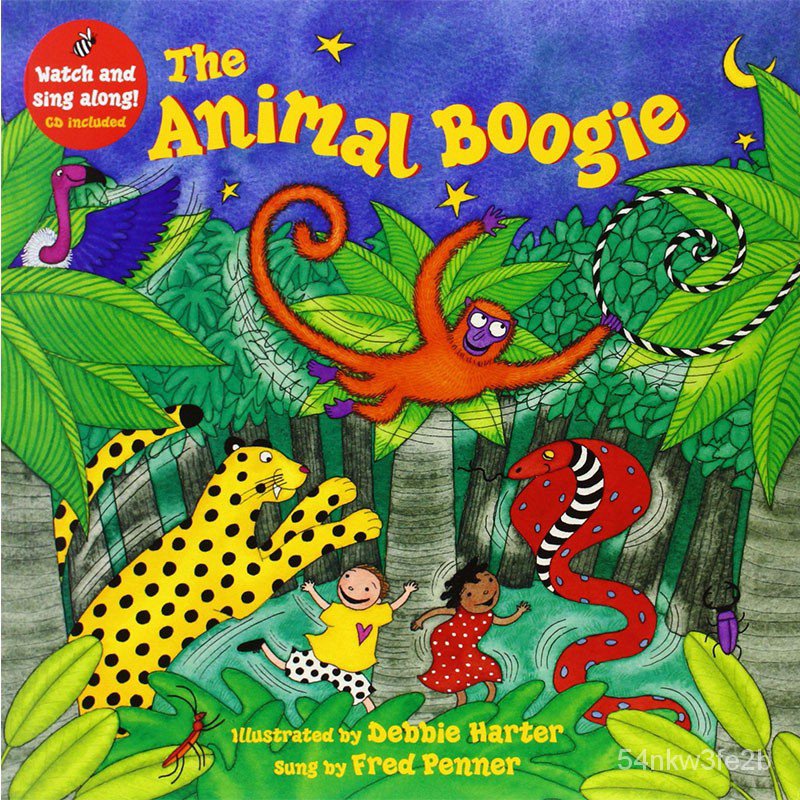 The Animal Boogie Educational English Picture Book Child Toy | Shopee ...