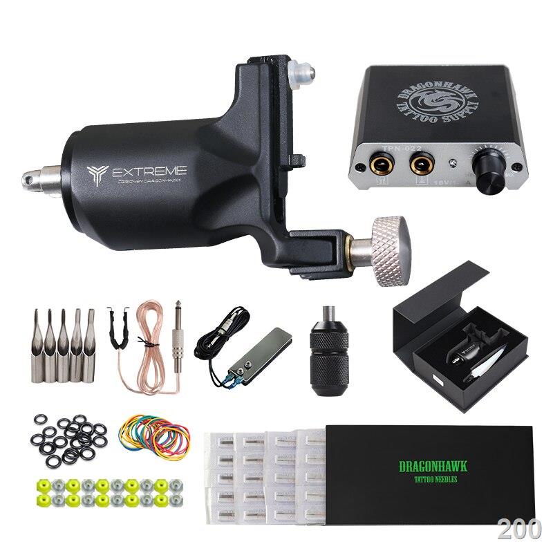 Extreme Dragonhawk Tattoo Rotary Machine Set Professional Tattoo Kits ...