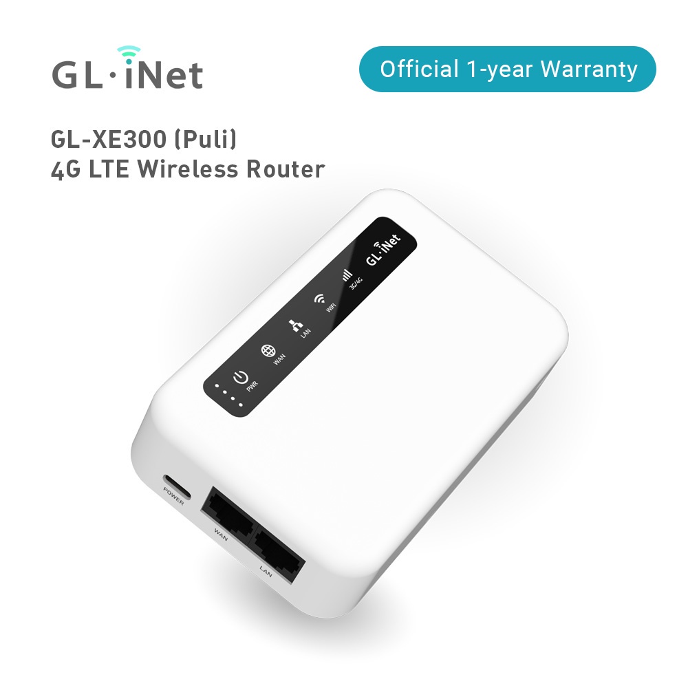 GL.iNet GL-XE300 (Puli) 4G LTE Industrial IoT Gateway รองรับ T-Mobile ...