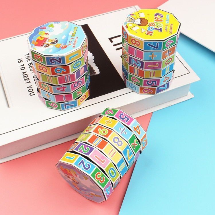 Children's Intelligence Toy Arithmetic Rubik's Cube Addition ...